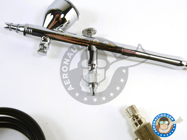 Mr Hobby: Airbrush - Mr. Procon Boy Platinum 0.3 mm (ref. PS-289) | Paints and Tools ...